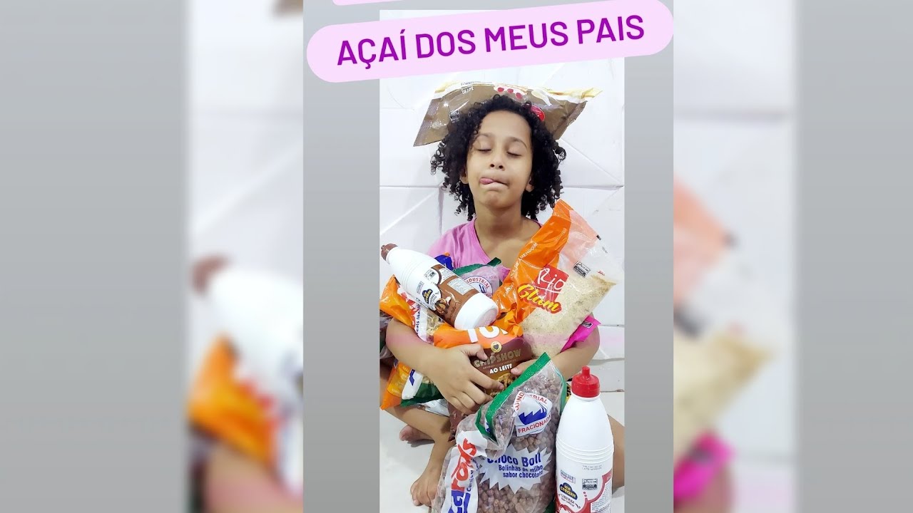 MEUS PAIS COMPRARAM COMPLEMENTOS PARA ABRIR UM AÇAÍ 🥶 ️ #acaì - YouTube