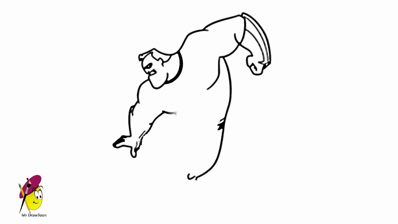 The Incredibles - how to draw the Incredibles - YouTube