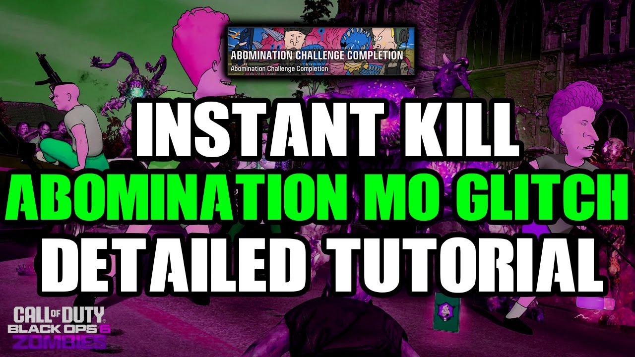 *NEW* EASY SOLO INSTANT KILL ABOMINATION MO GLITCH (FULLY DESCRIPTIBE ...