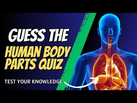 ANATOMY| GUESS THE HUMAN BODY PARTS - YouTube