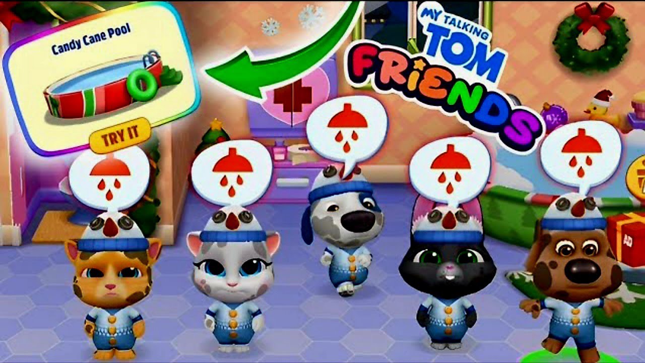 English My Talking Tom Friends : 👍 Good stream | Playing Solo ...