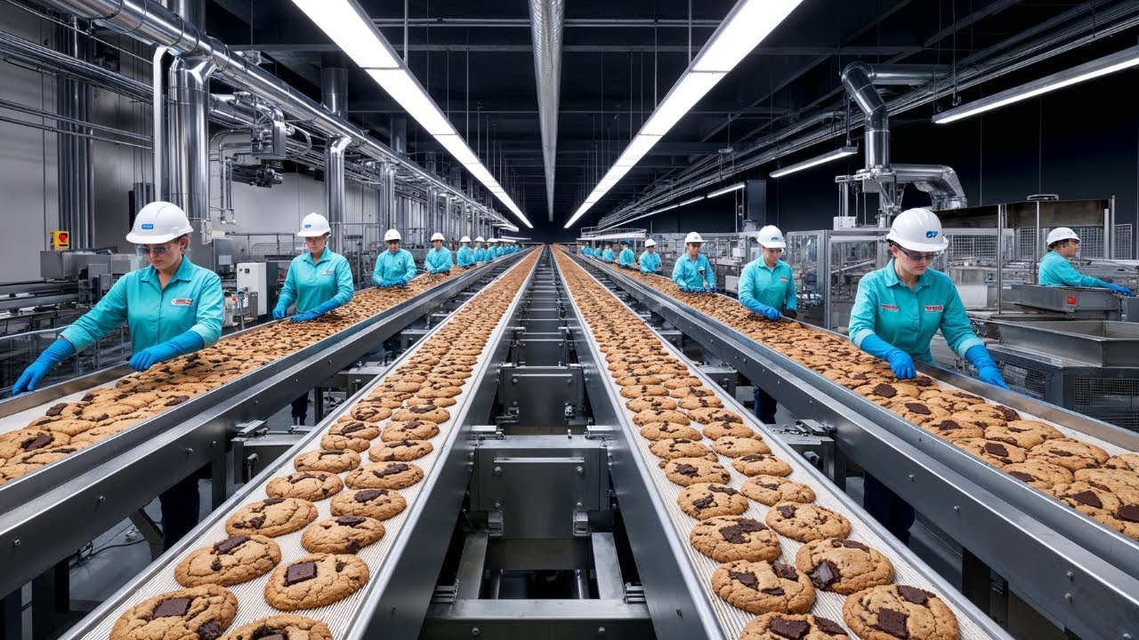 How Are Chips Ahoy! Cookies Made? | Inside The Factory - YouTube