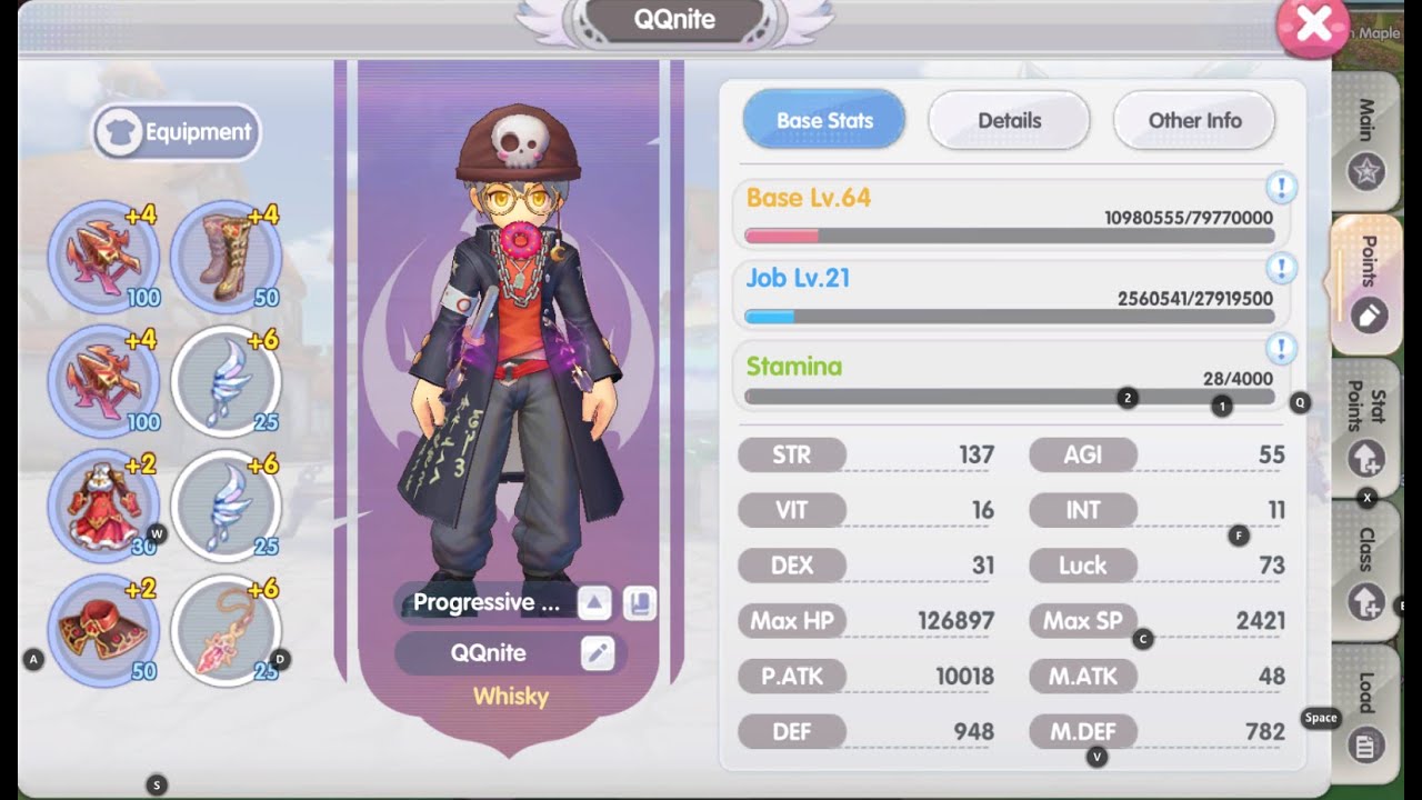 Ragnarok X New Generation - Assassin Cross Katar Critical Build, Shadow ...