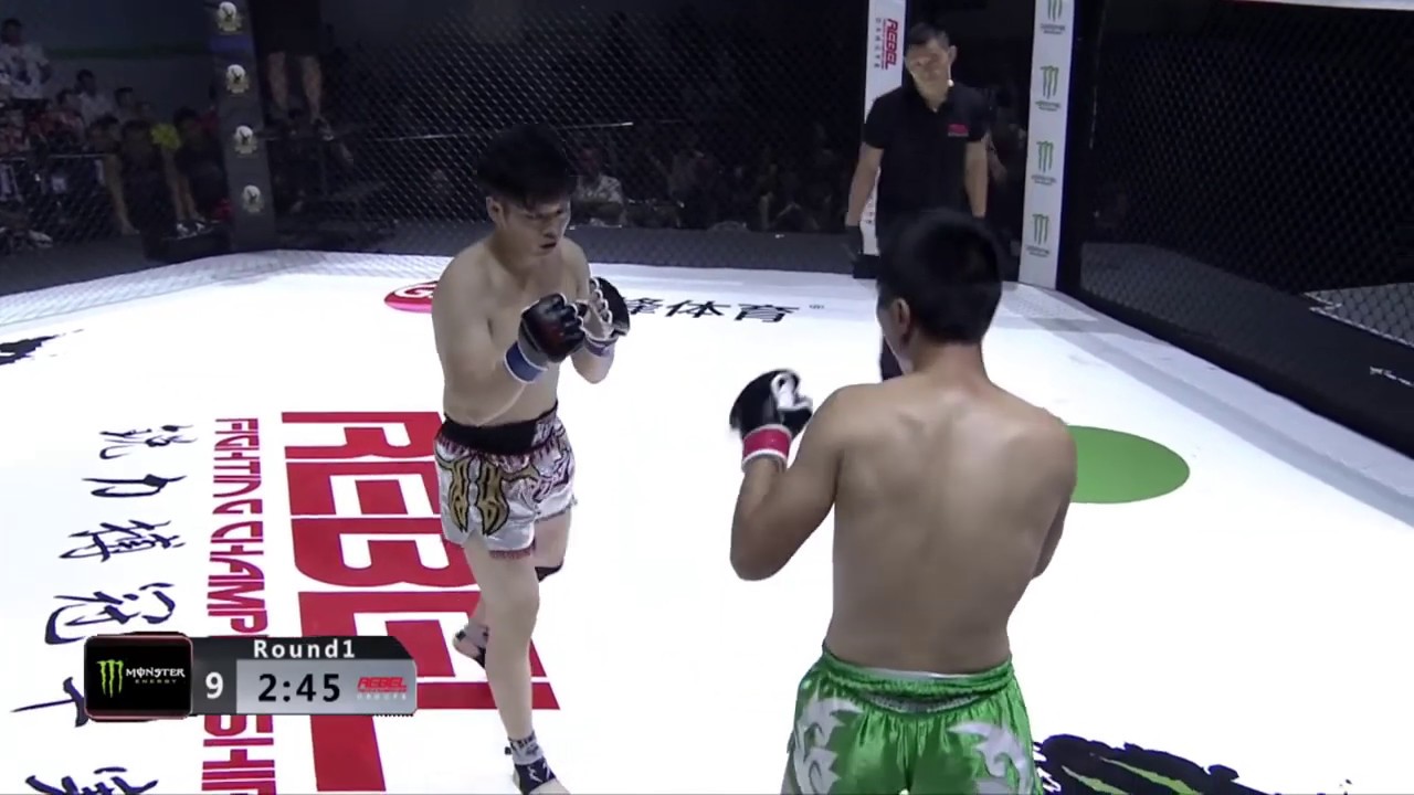 Wing chun ,Li Zihao vs Muay Thai, Liu Wei This was NOT WING CHUN - YouTube