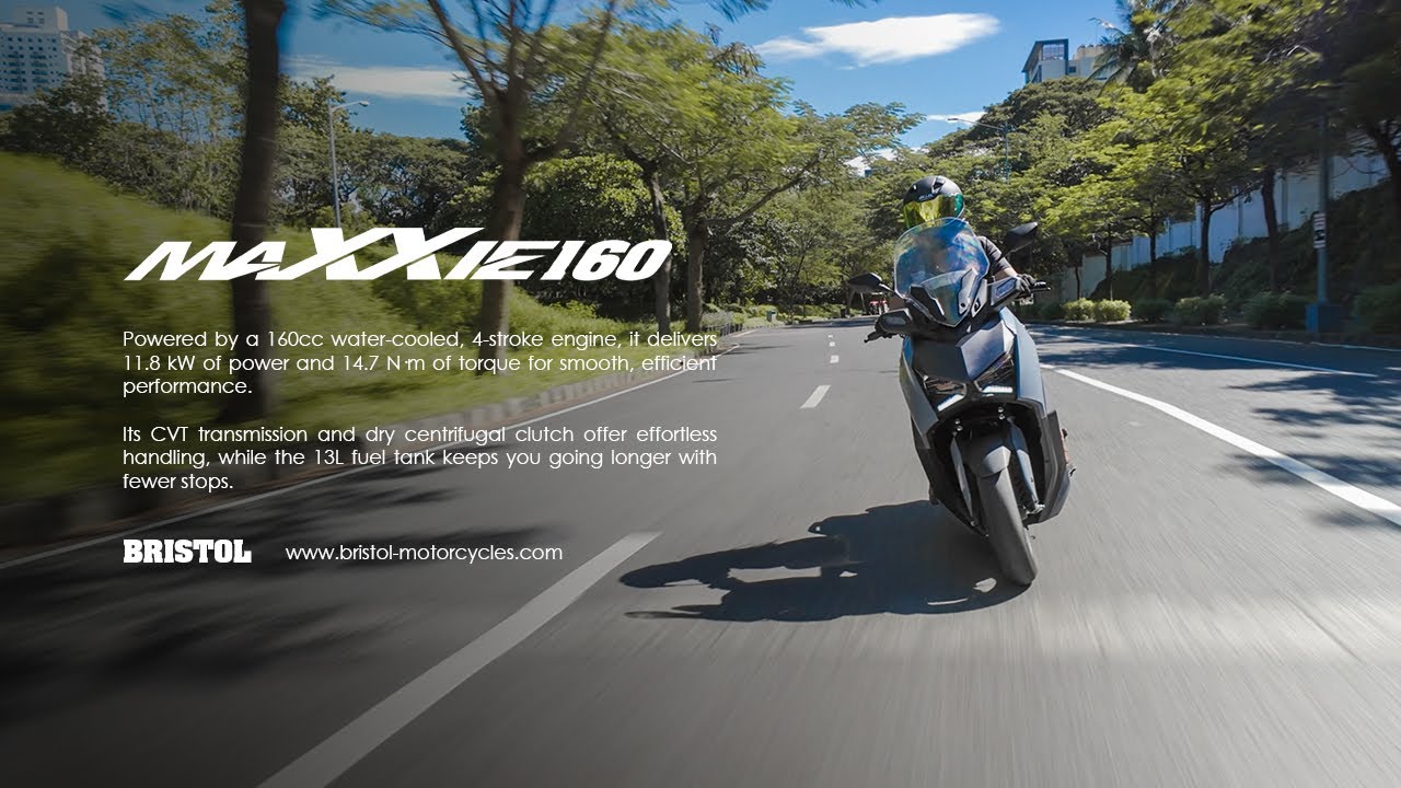 Bristol Maxxie 160 | Built for the Modern City Rider - YouTube