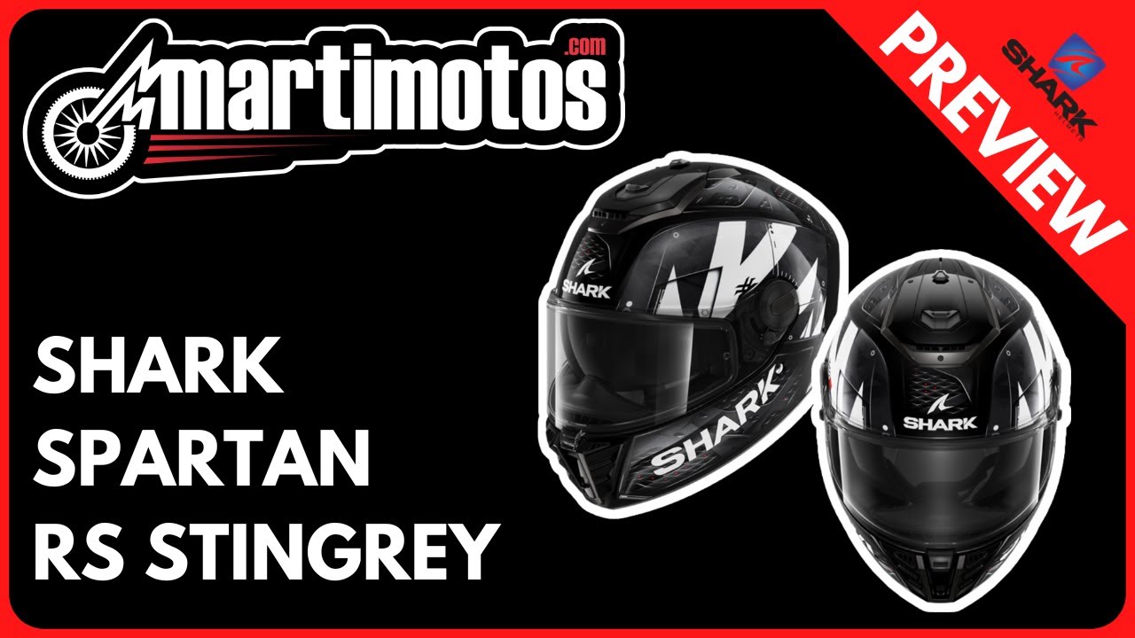 Preview // Shark Spartan RS Stingrey - YouTube