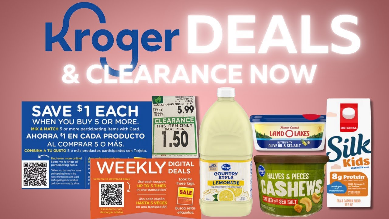 🔥 Kroger Deals & Clearance Finds! HUGE Savings You Can’t Miss! 🛒💰# ...