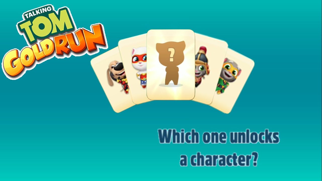 TALKING TOM GOLD RUN - LUCKY CARDS - Part 9 - YouTube