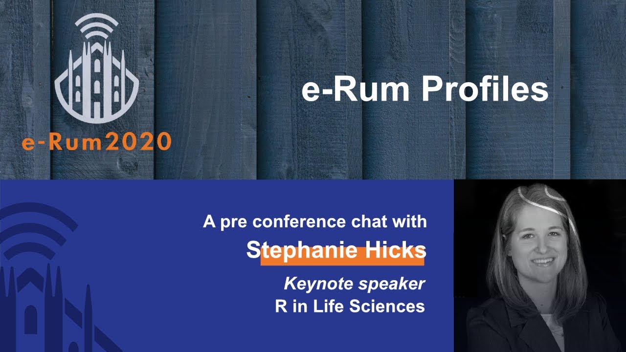 e-Rum Profile 01 - Stephanie Hicks - YouTube