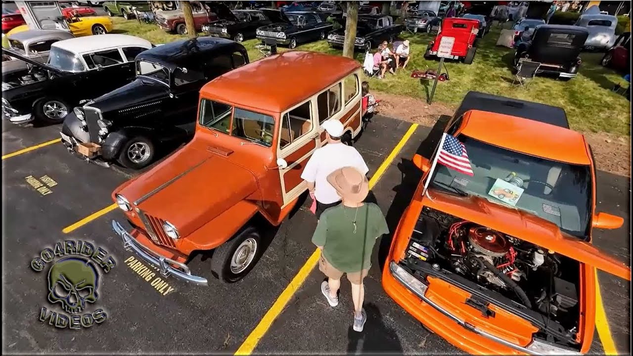 Vintage CAR and TRUCK Cruise In NAVISTAR PLANT Springfield, Oh. 6-9-23 ...