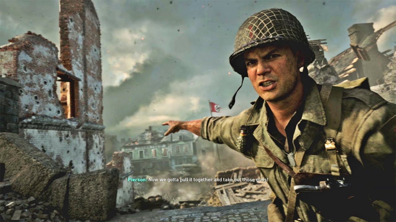 1st Infantry Division in Operation Overlord - Call of Duty - YouTube