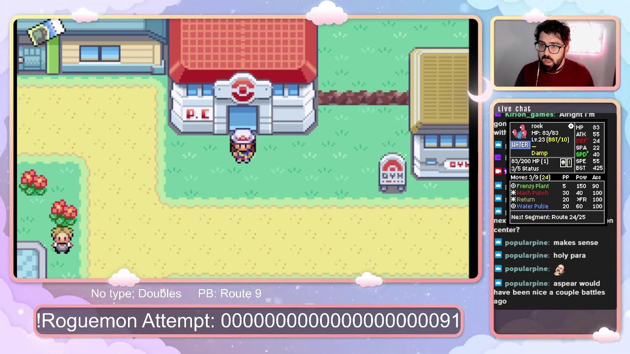 ROGUEMON DOUBLES POKEMON FIRERED | NOW SET UP CORRECTLY - YouTube