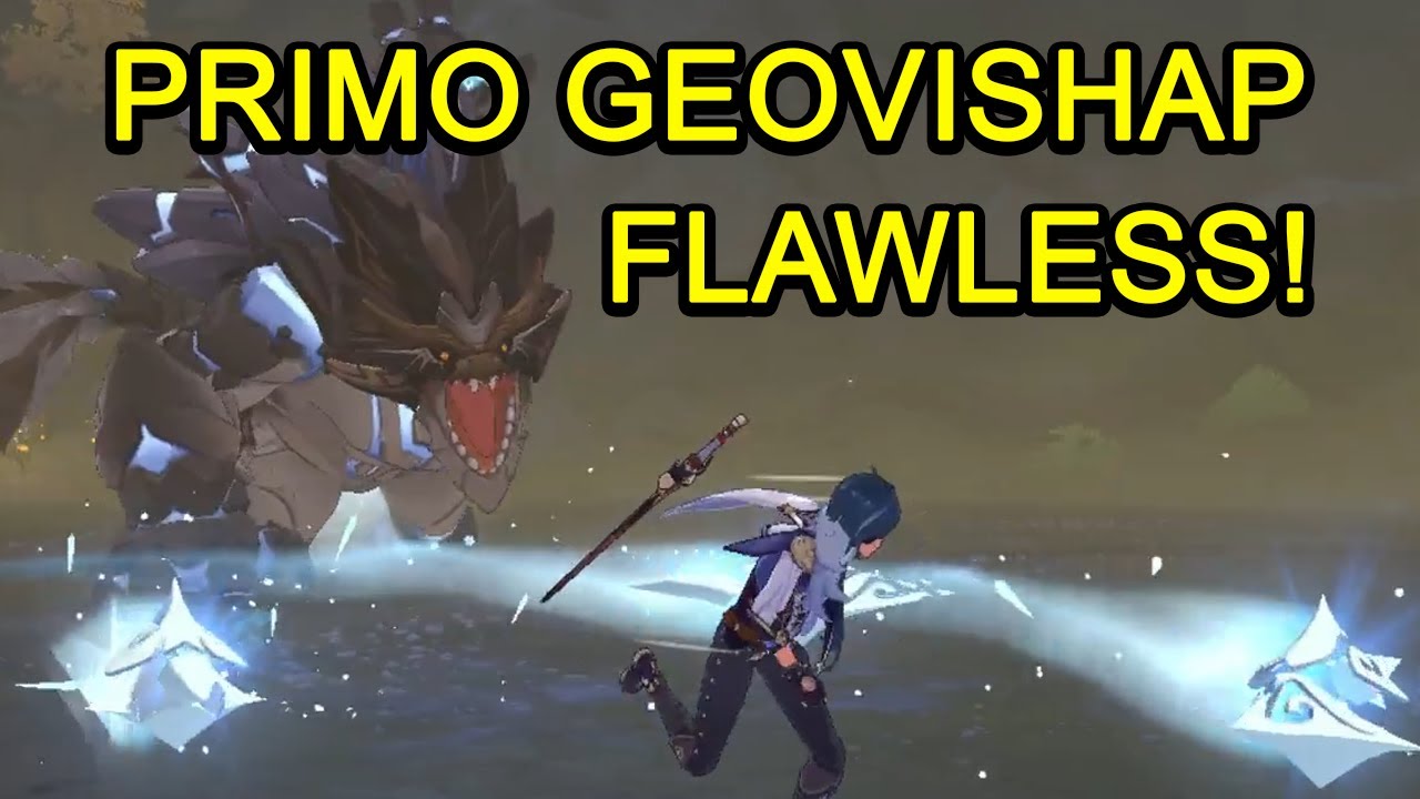 Solo Kaeya Vs Primo Geovishap (no damage; Flawless) - Genshin Impact ...