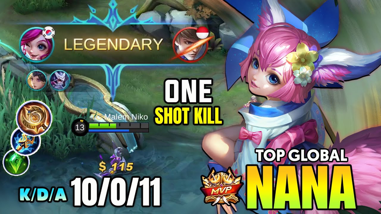 MVP SUPPORT !! NANA BEST BUILD 2021 ~ NANA TOP GLOBAL ~ NANA MOBILE ...