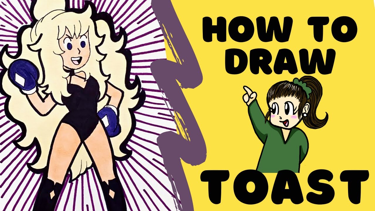 HOW TO DRAW - Toast (Bee and PuppyCat) - YouTube