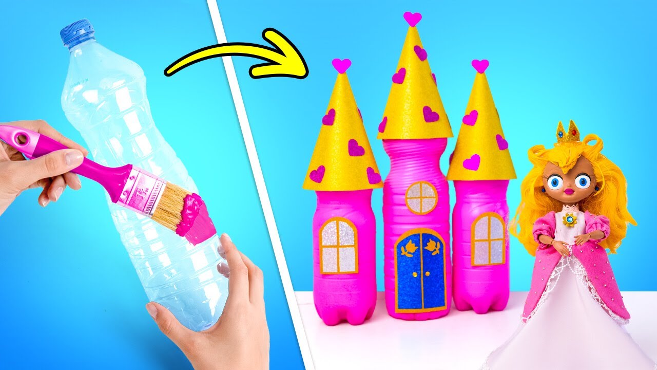 Kastil Putri Persik DIY 🏰👑 - YouTube