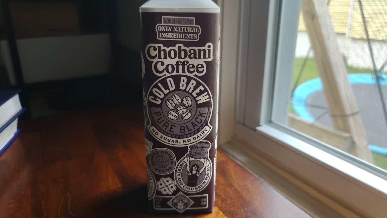 Chobani Cold Brew Coffee Review - YouTube