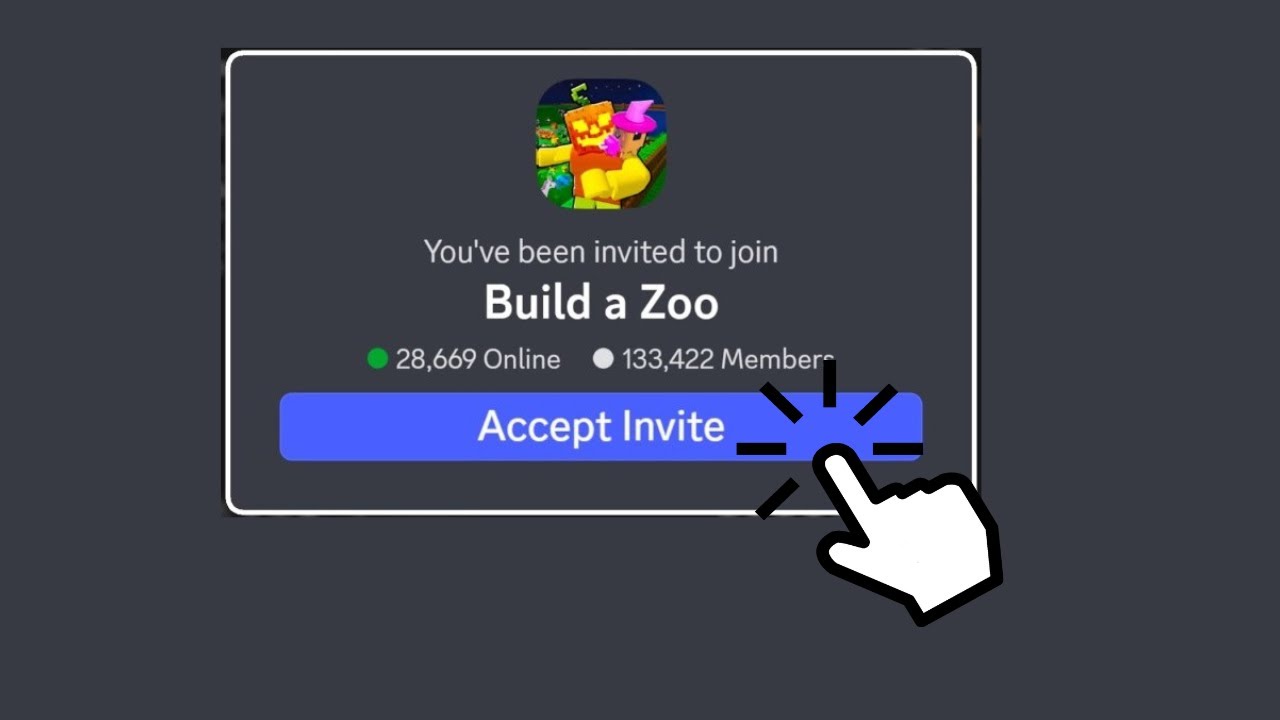 How to Join Build A Zoo Discord Server - Easy Method - YouTube