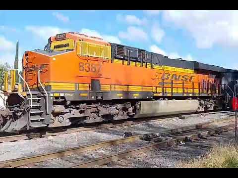CBJZTL 🏭🚂🌽 pasando bojay BNSF 8355 BNSF 5602 REMOTAS FXE 4005 BNSF 8387 - YouTube