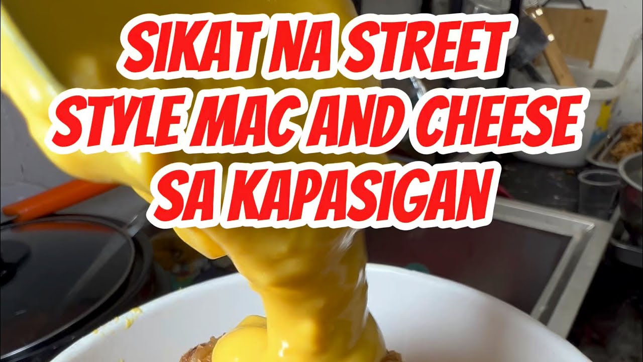 Famous street style mac and cheese sa pasig - YouTube