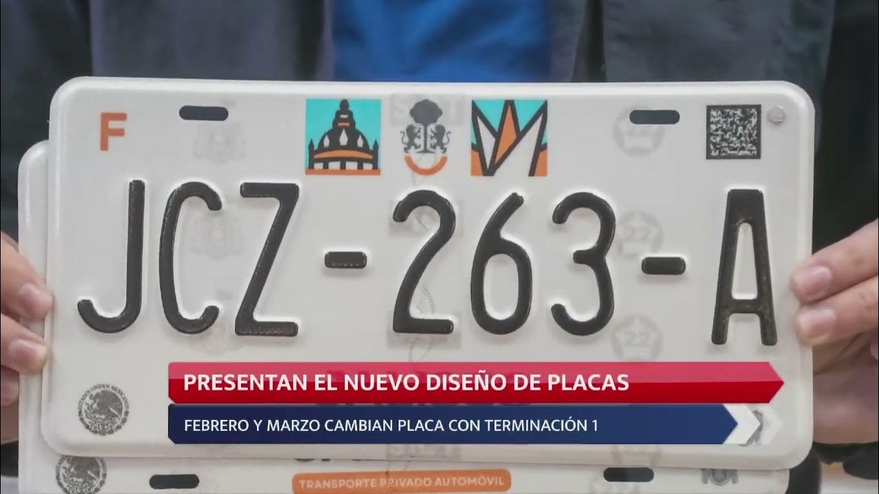Diseños Cabañas y Collage las nuevas placas de Jalisco - YouTube