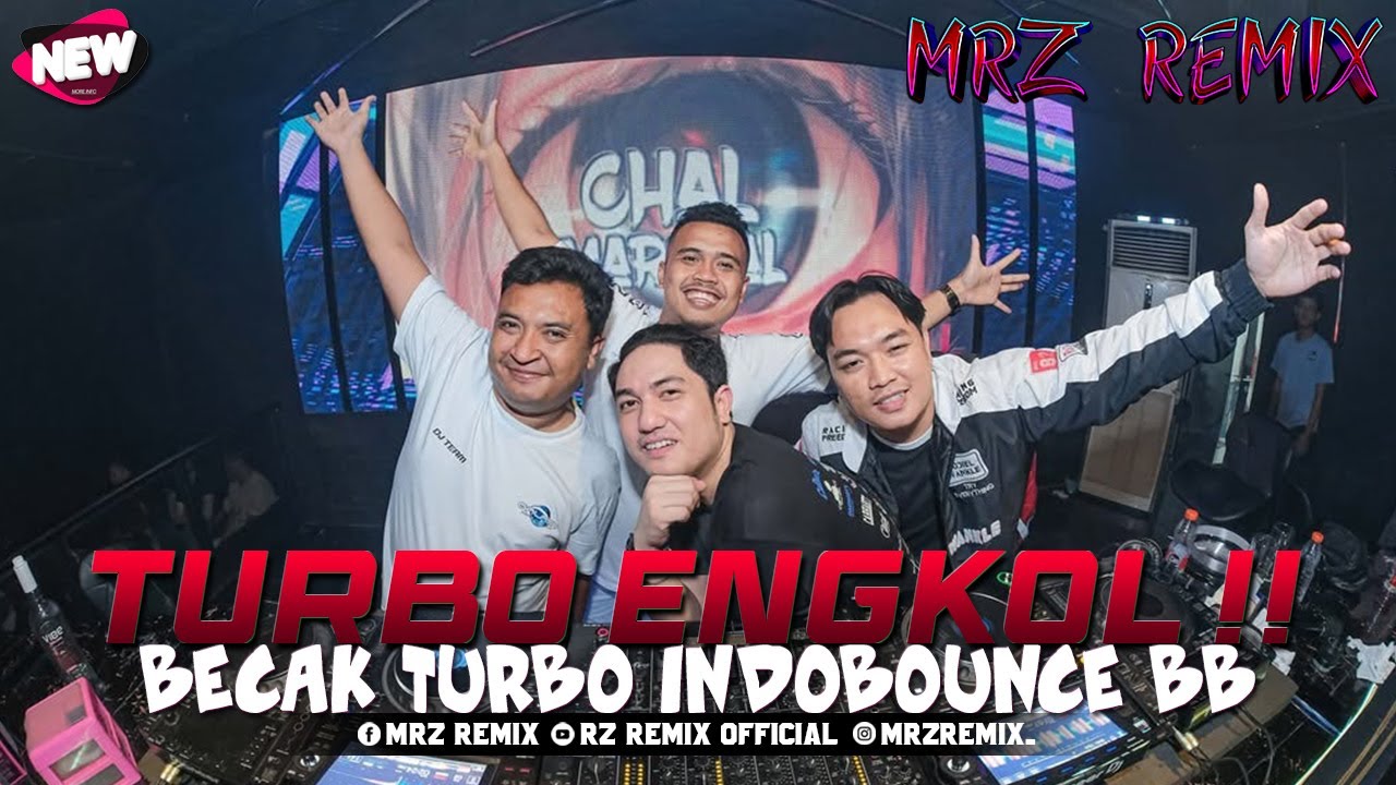 TURBO ENGKOL !! BECAK TURBO INDOBOUNCE BB TERBARU 2025 - YouTube