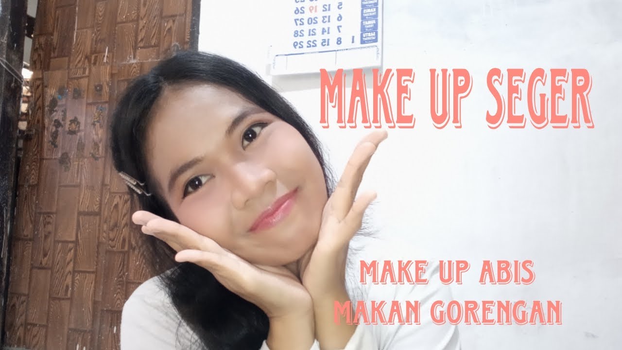 Tutorial make up segar / make up bibir basah | simple make up | dena ...