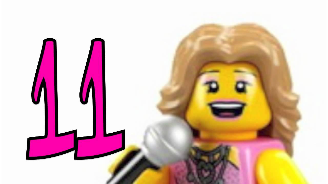 Lego minifigure series 2 animation #11-Pop Singer - YouTube