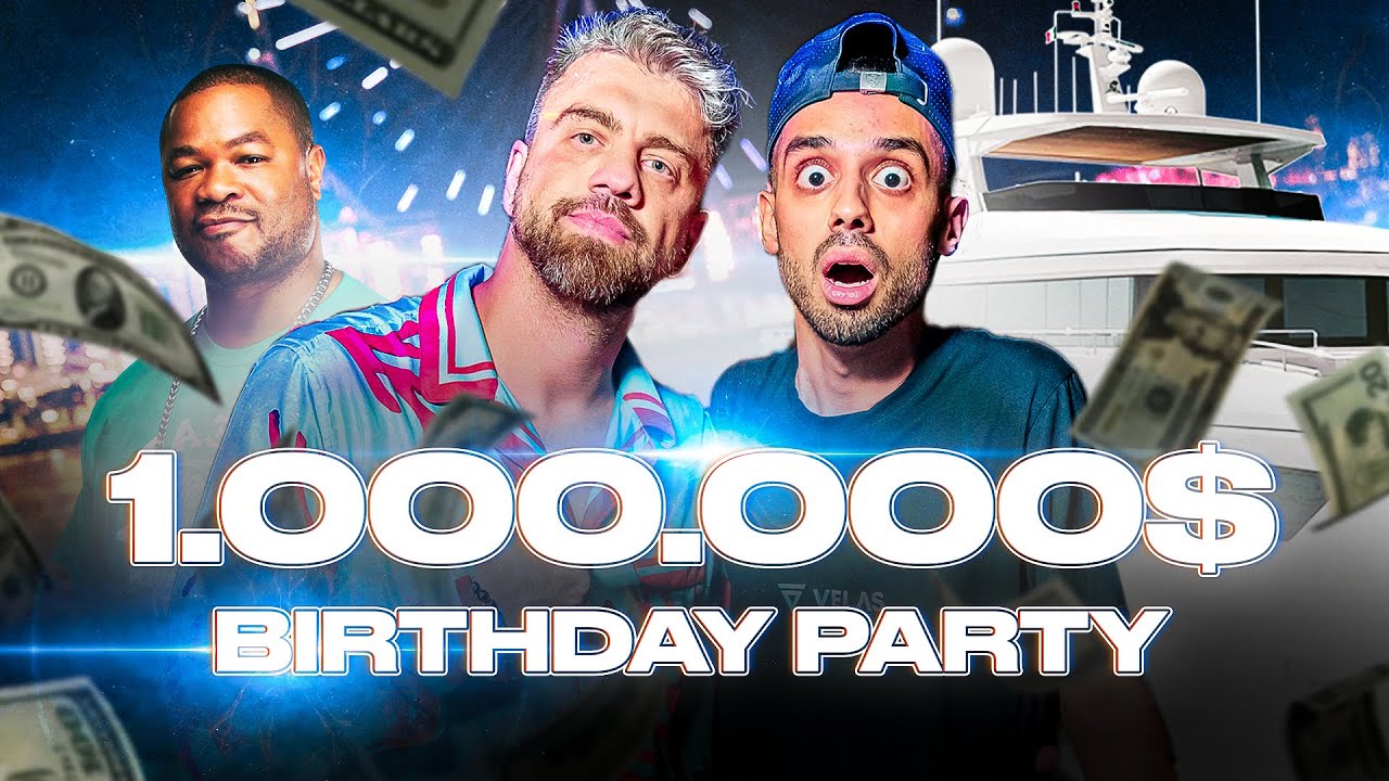 1,000,000$ Birthday Party - YouTube