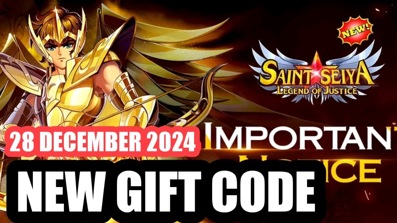 Saint Seiya Legend of Justice Codes December 2024 | Saint Seiya Gift Code | Saint Seiya Redeem ...