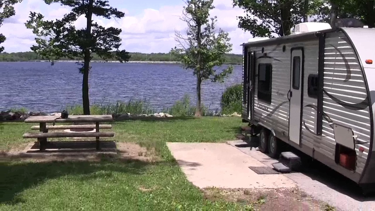 Site 29 Gun Creek campground at Rend Lake - YouTube