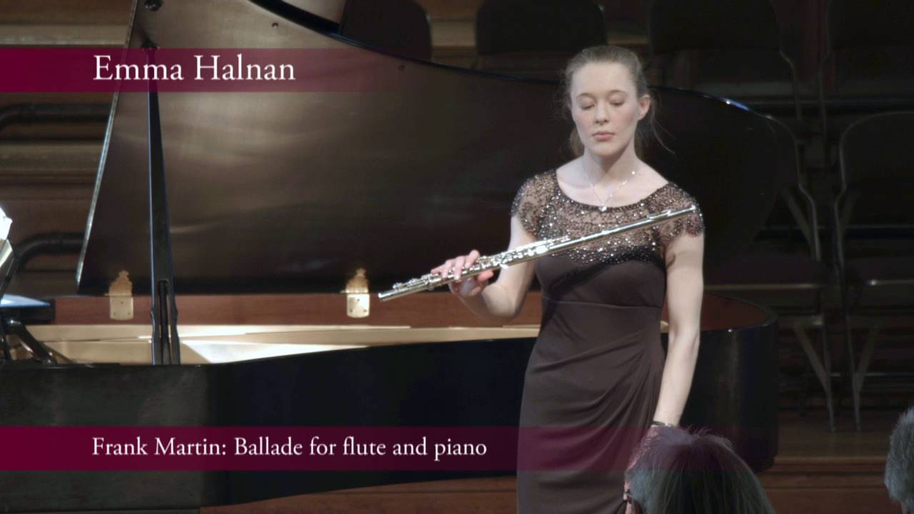 Emma Halnan - 2nd Prize Winner Wind Section (Flute) 2016 - YouTube