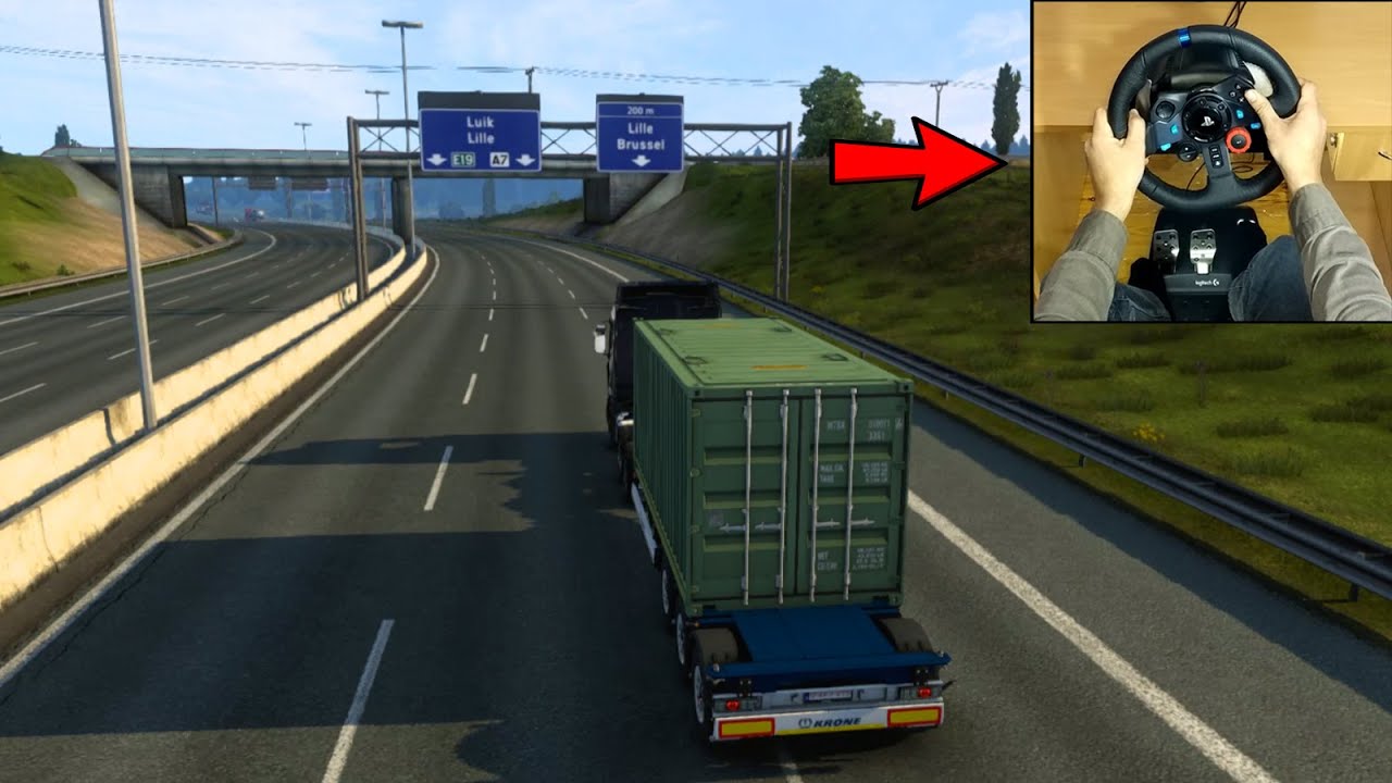 Ultimate Gaming Experience: ETS2 with Logitech G29 Racing Wheel ...