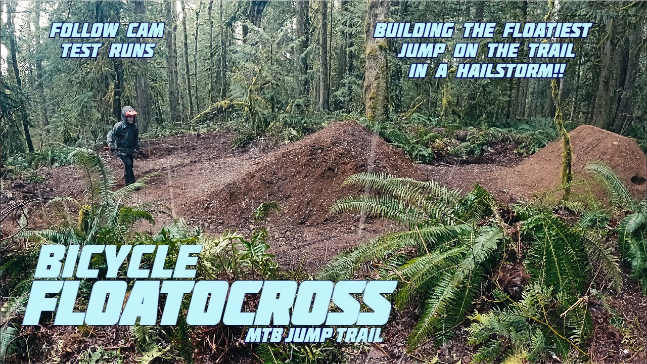FLOATOCROSS MTB JUMP TRAIL BUILD // PH 2 // EP 5 - YouTube