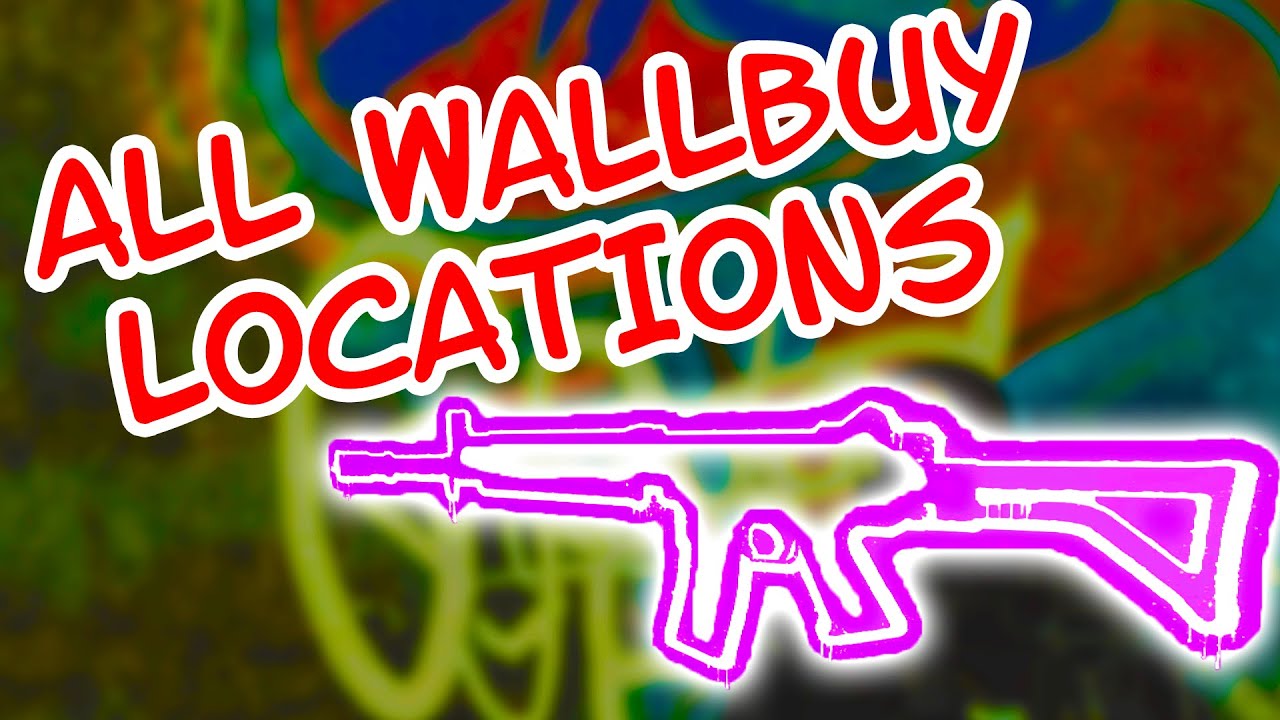 ALL WALLBUY LOCATIONS IN DIE MASCHINE (Call of Duty Black ops Cold War ...