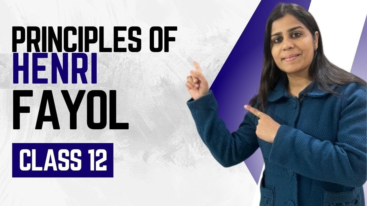 Henry Fayol’s 14 Principles of Management | Class 12 Business Studies ...