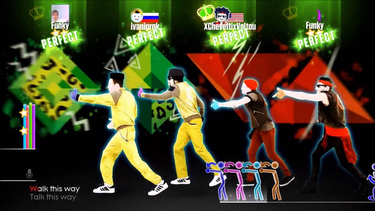 [PS4] Just Dance 2015 - Walk This Way - ★★★★★ - YouTube