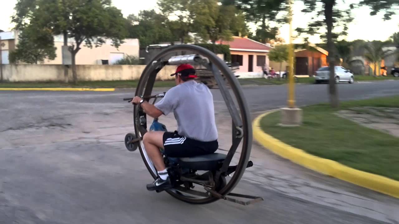 MOTO DE UNA SOLA RUEDAA (POTRILLO) - YouTube