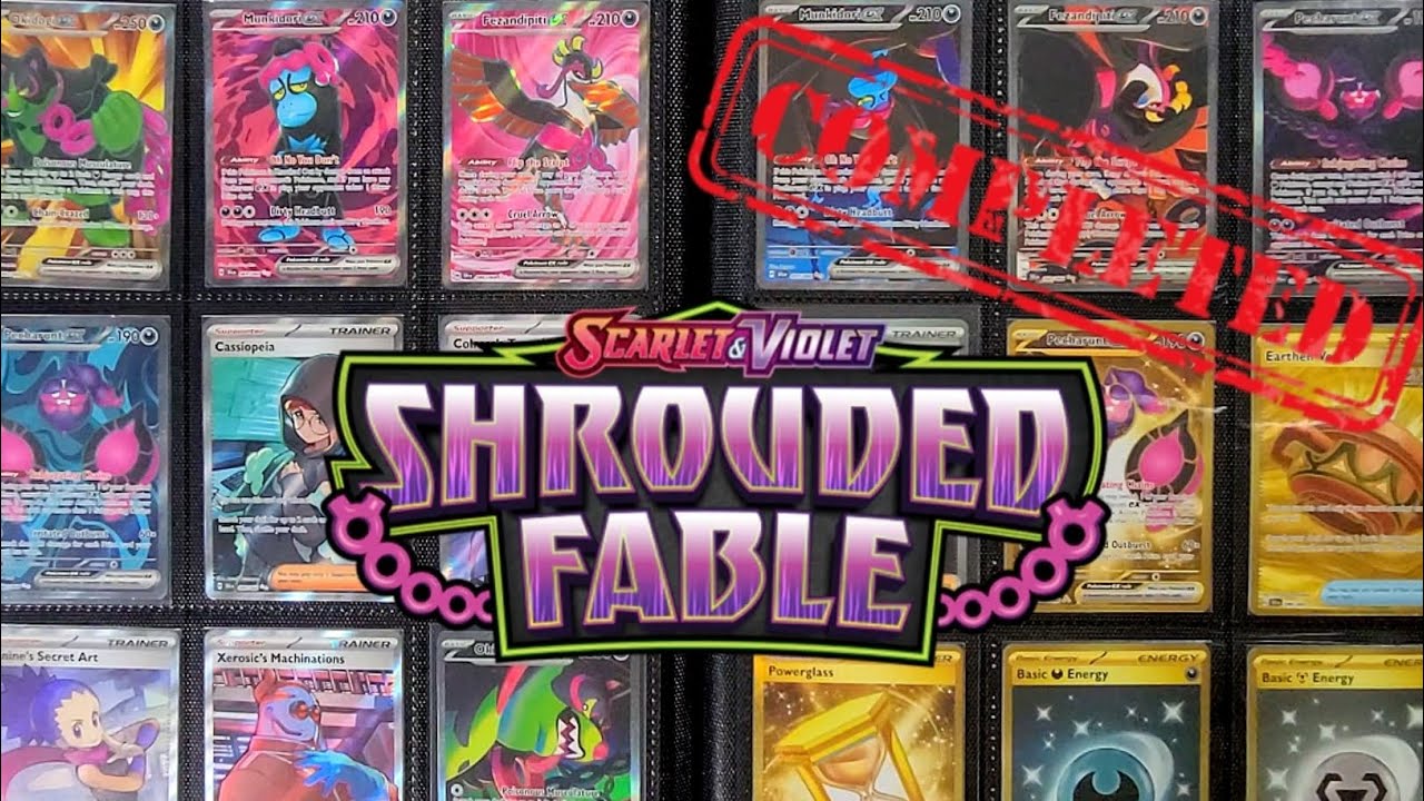 EP-199: Pokémon Shrouded Fable Master Set 🤩 #pokemontcg #pokemon # ...
