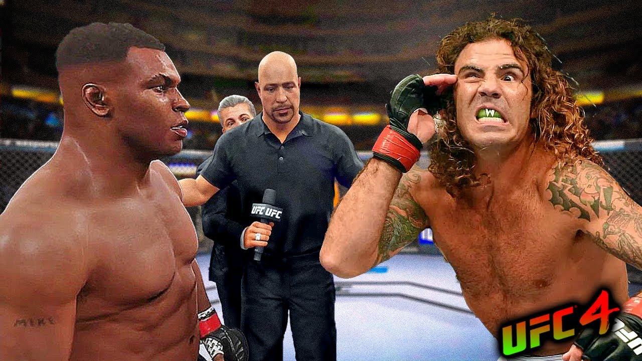 Mike Tyson vs. Clay Guida | American MMA (EA sports UFC 4) - YouTube