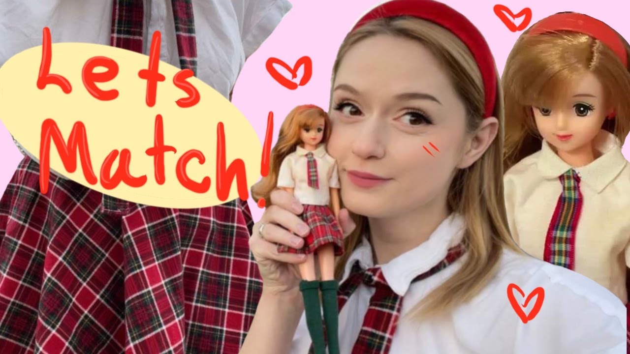 Making matching outfits with my Jenny doll! - YouTube