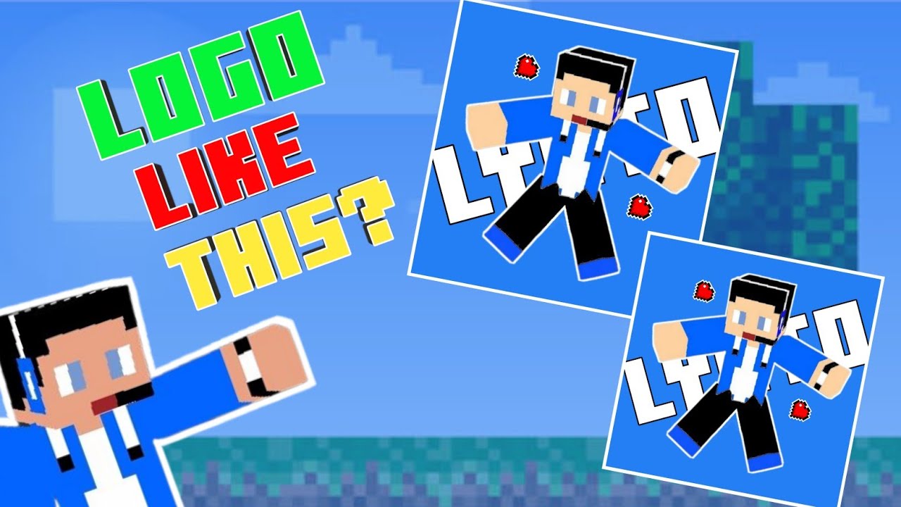 How to make minecraft logo for gaming channel ||Lysto Plays|| - YouTube