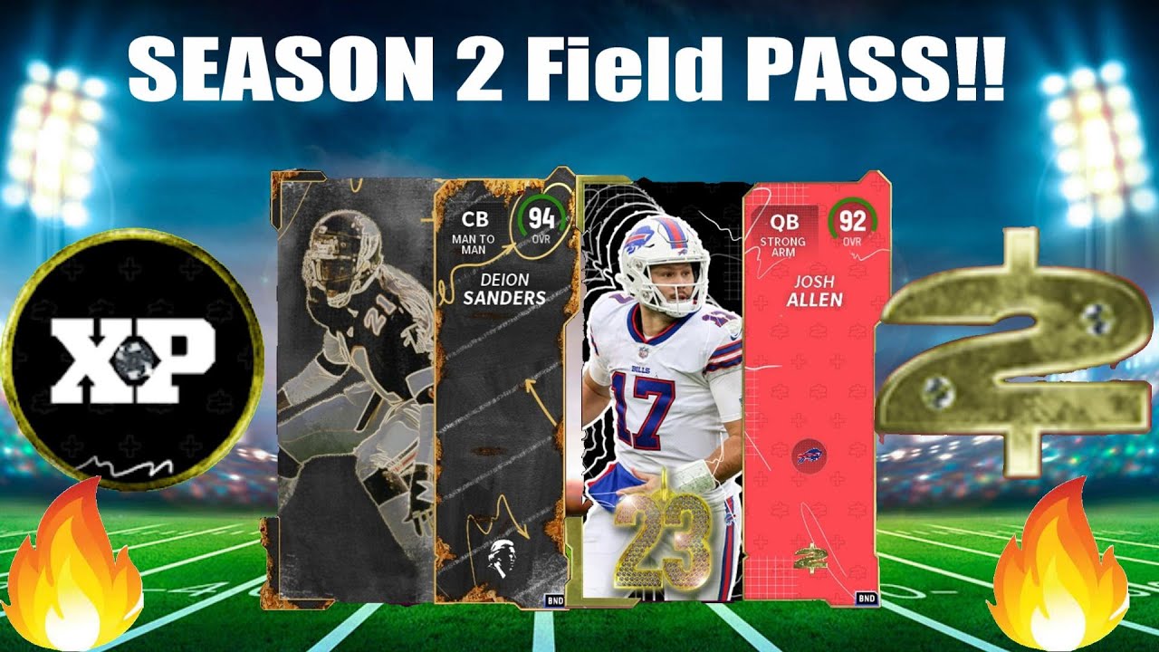 Did EA Make Season 2 Field Pass Worth While!! FREE DEION and JOSH ALLEN ...