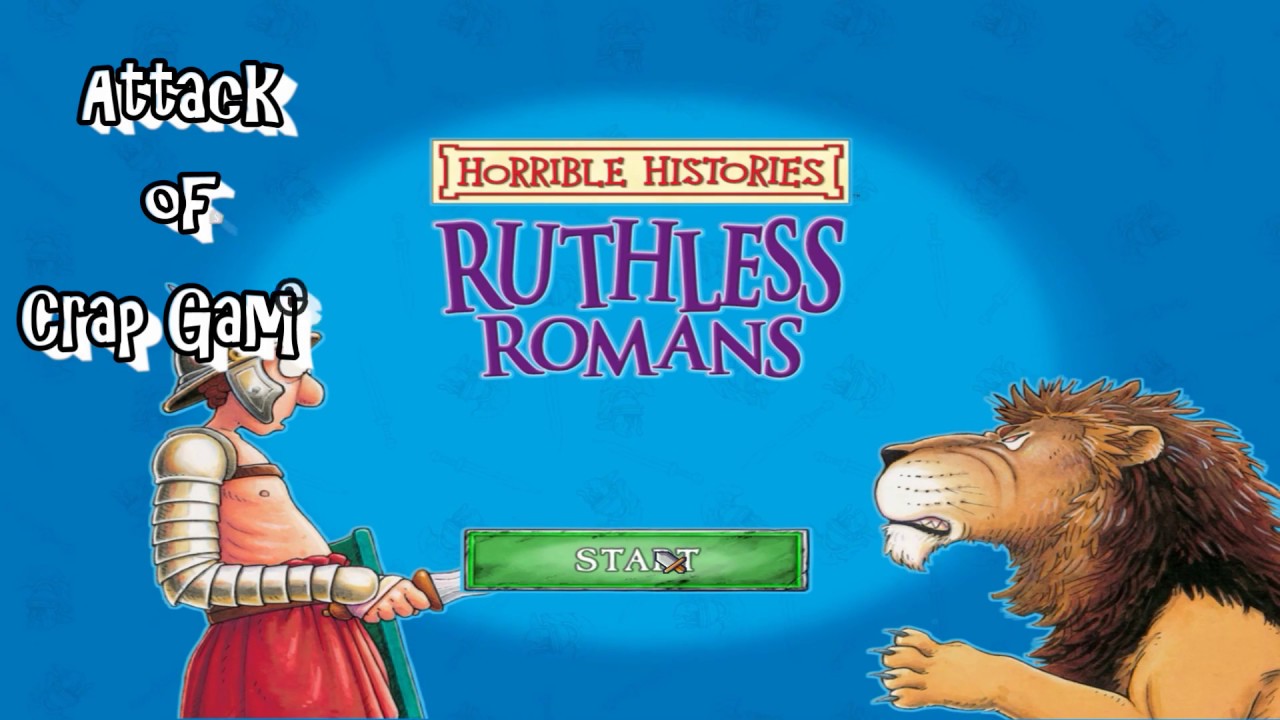 💩 Attack of Crap Games |#115| Horrible Histories Ruthless Romans (2009 ...