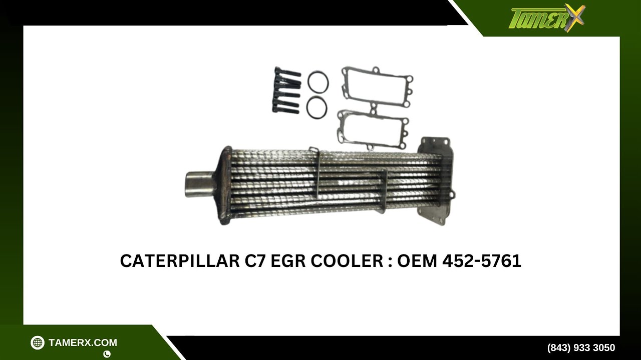Caterpillar C7 EGR Cooler : OEM 452-5761 - YouTube