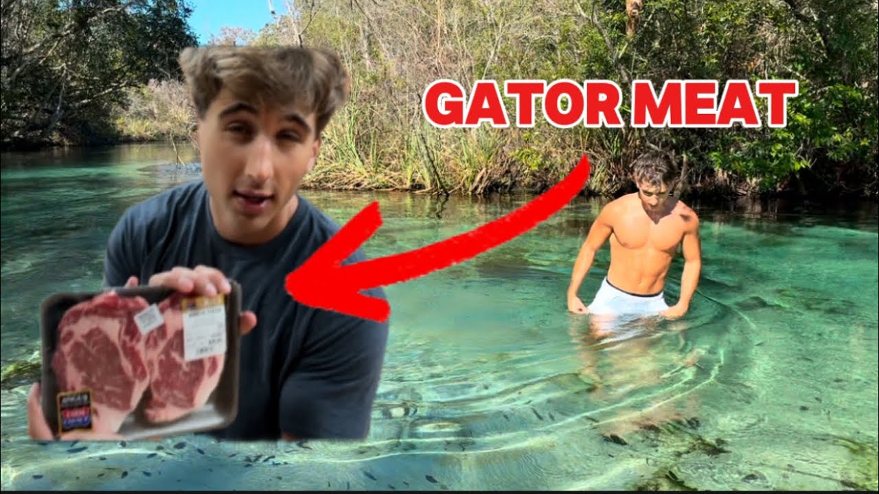 HUNTING GATORS AND EATING RED MEAT - YouTube
