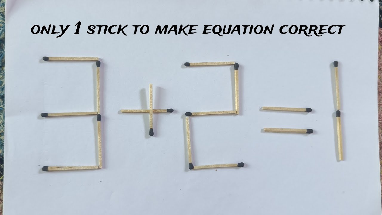 Math game by stick #viralvideo - YouTube