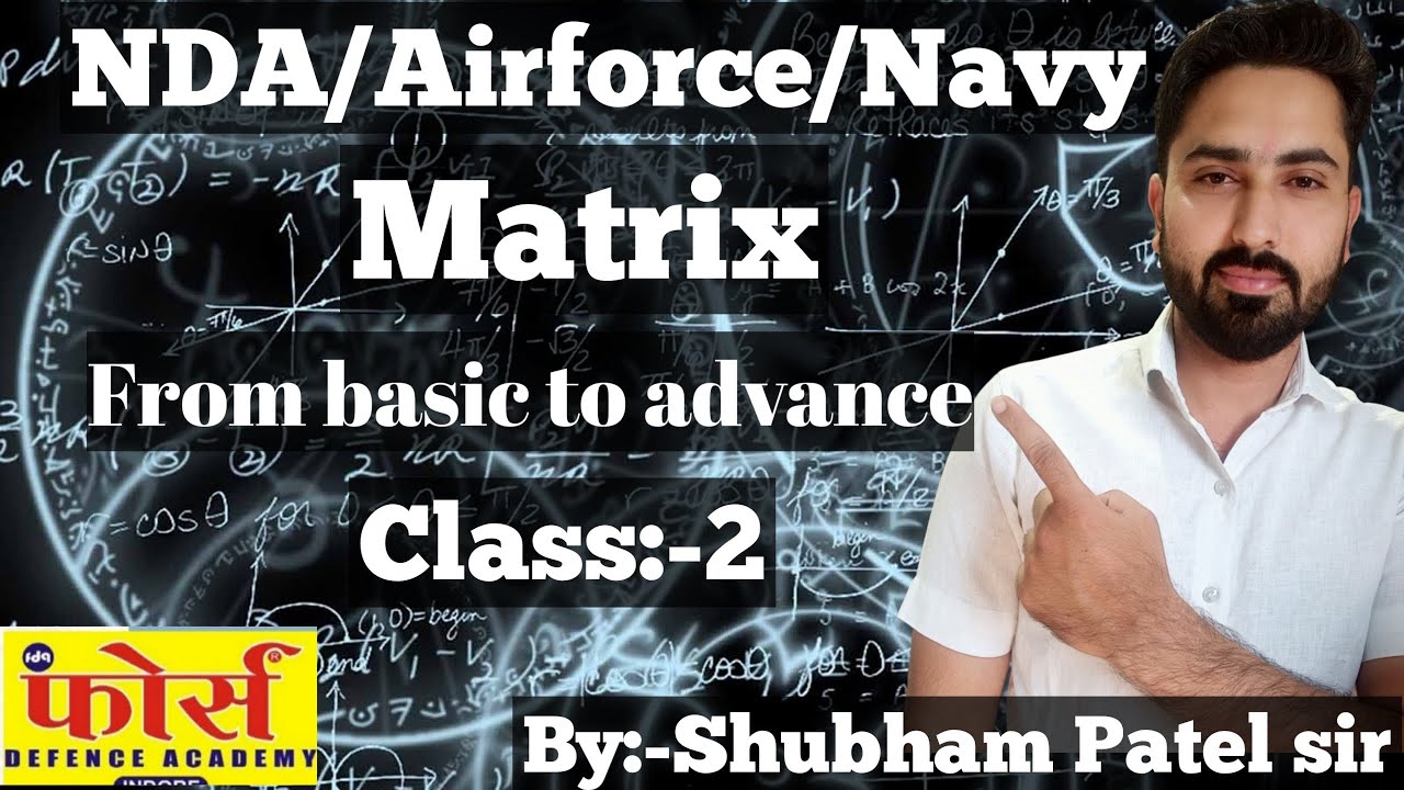 matrix class-2 / NDA / Airforce - YouTube