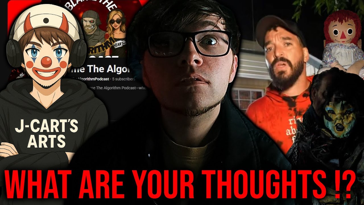 TALKING PARANORMAL, LIFE, HORROR & More !.... J-CARTS ARTS - YouTube