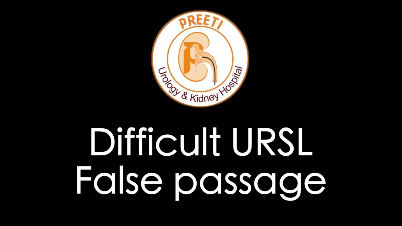 Difficult URSL False passage - YouTube